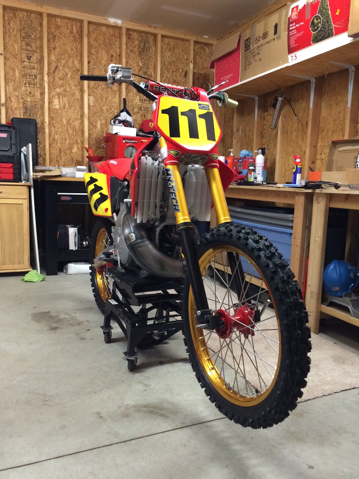 2004 CR500 Aluminum Frame Conversion - respect_the_beast's Bike Check ...