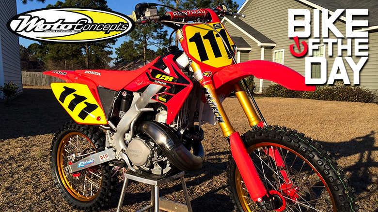 2004 CR500 Aluminum Frame Conversion - respect_the_beast's Bike Check - Vital MX