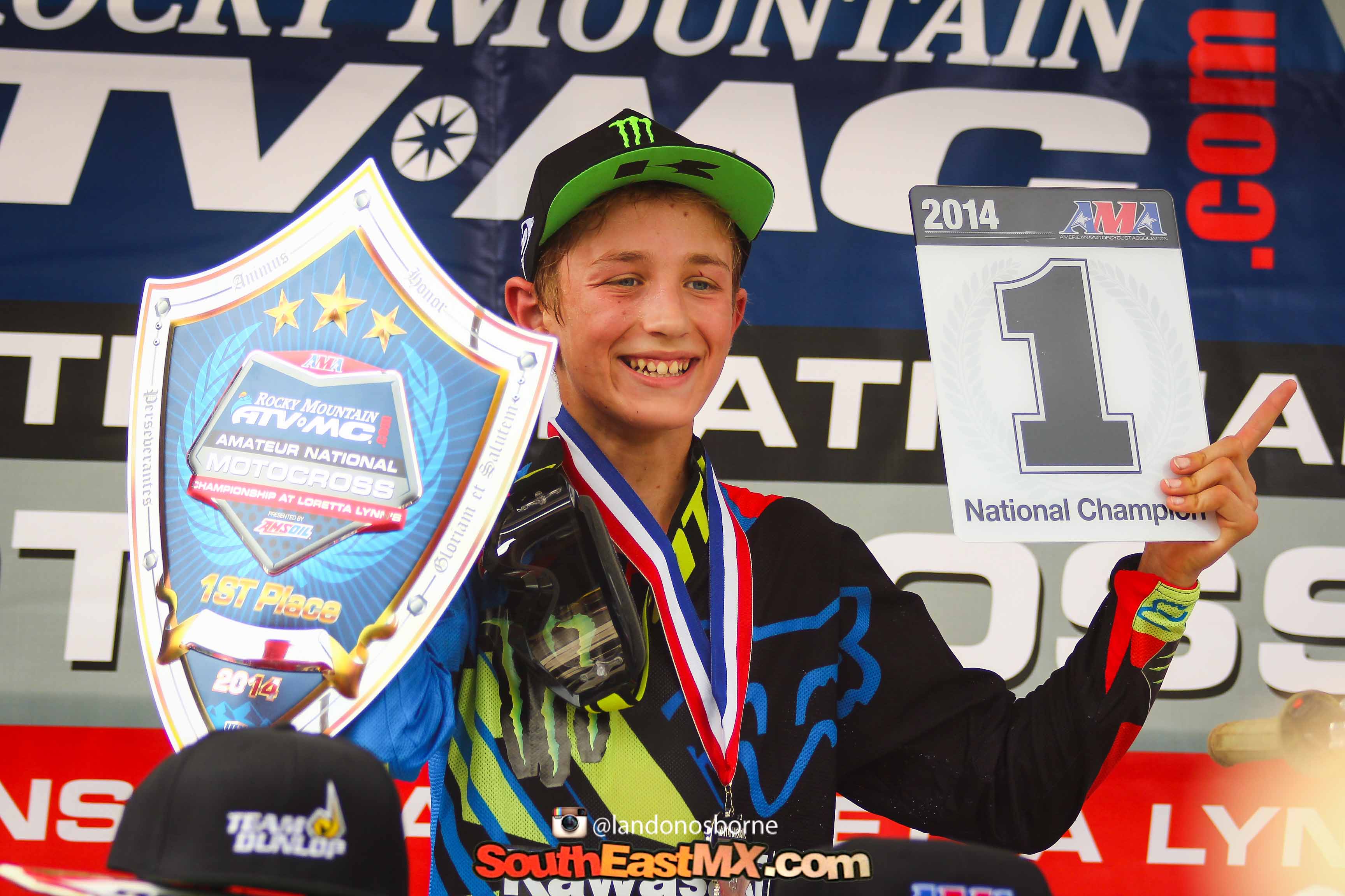 Garrett Marchbanks - landonosborne16 - Motocross Pictures - Vital MX