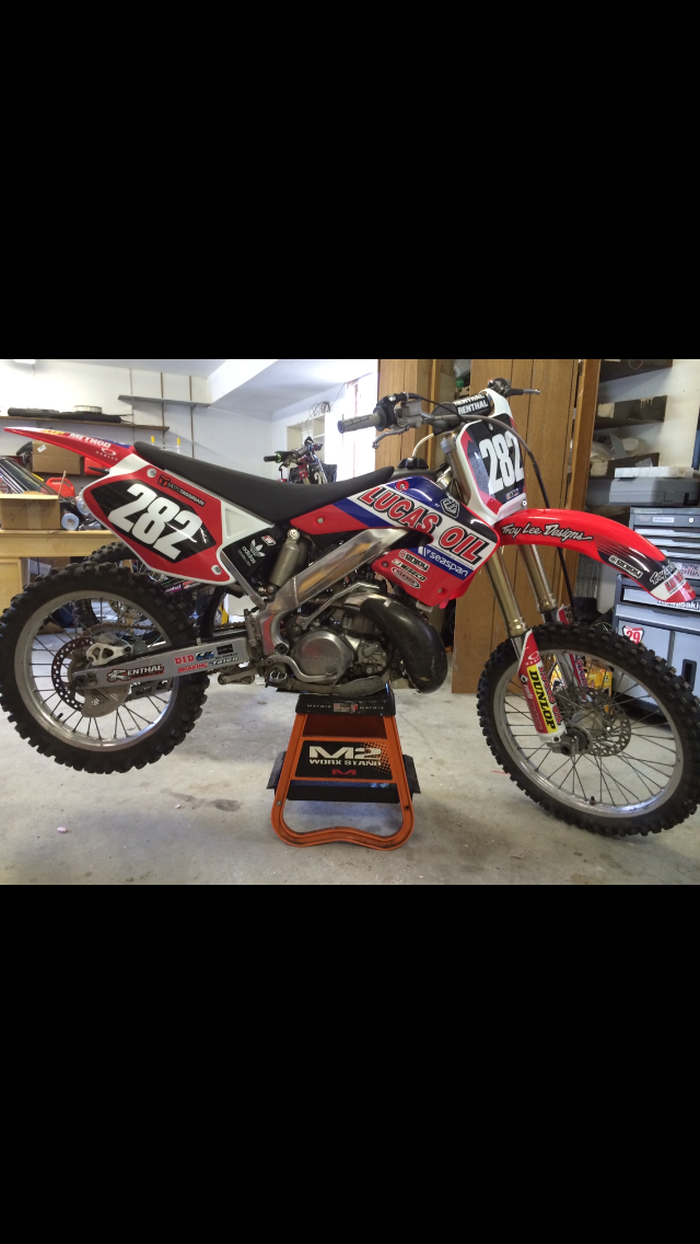 ERIC GORR PORTED 2001 CR 265 - bcsnake's Bike Check - Vital MX