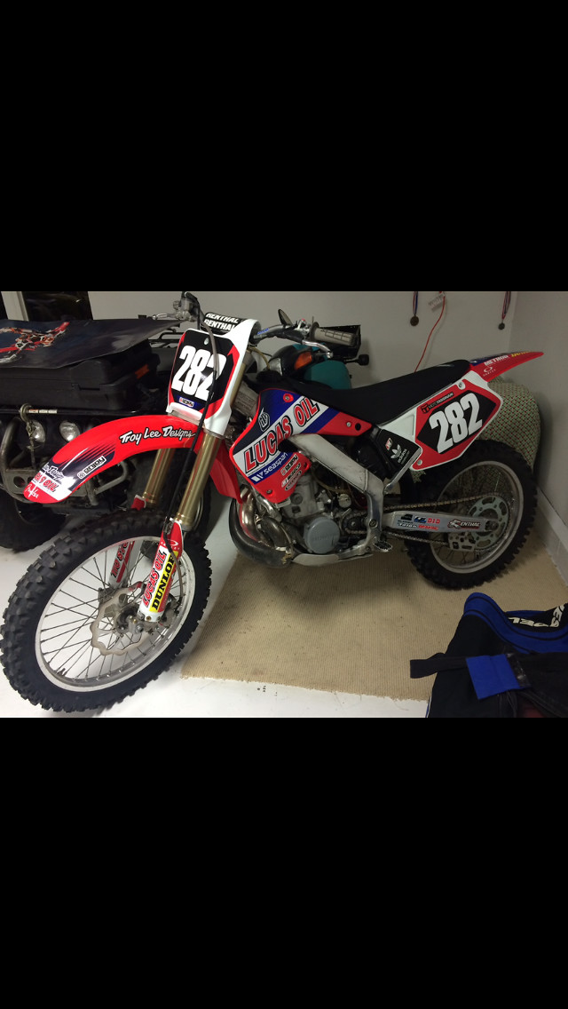ERIC GORR PORTED 2001 CR 265 - bcsnake's Bike Check - Vital MX