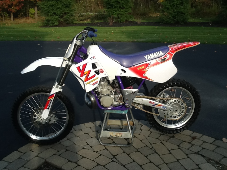 1993 Yamaha yz250 US Factory race team. Updated with original Kyle ...