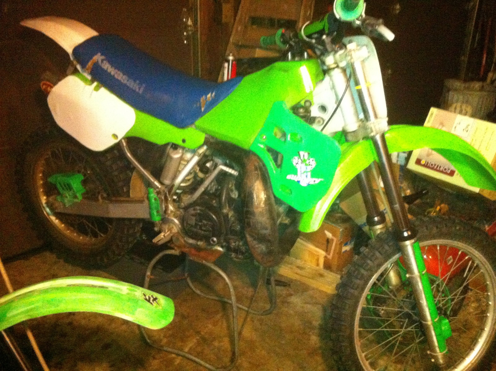 1987 Kawasaki KX250 - 80sKawiRider's Bike Check - Vital MX