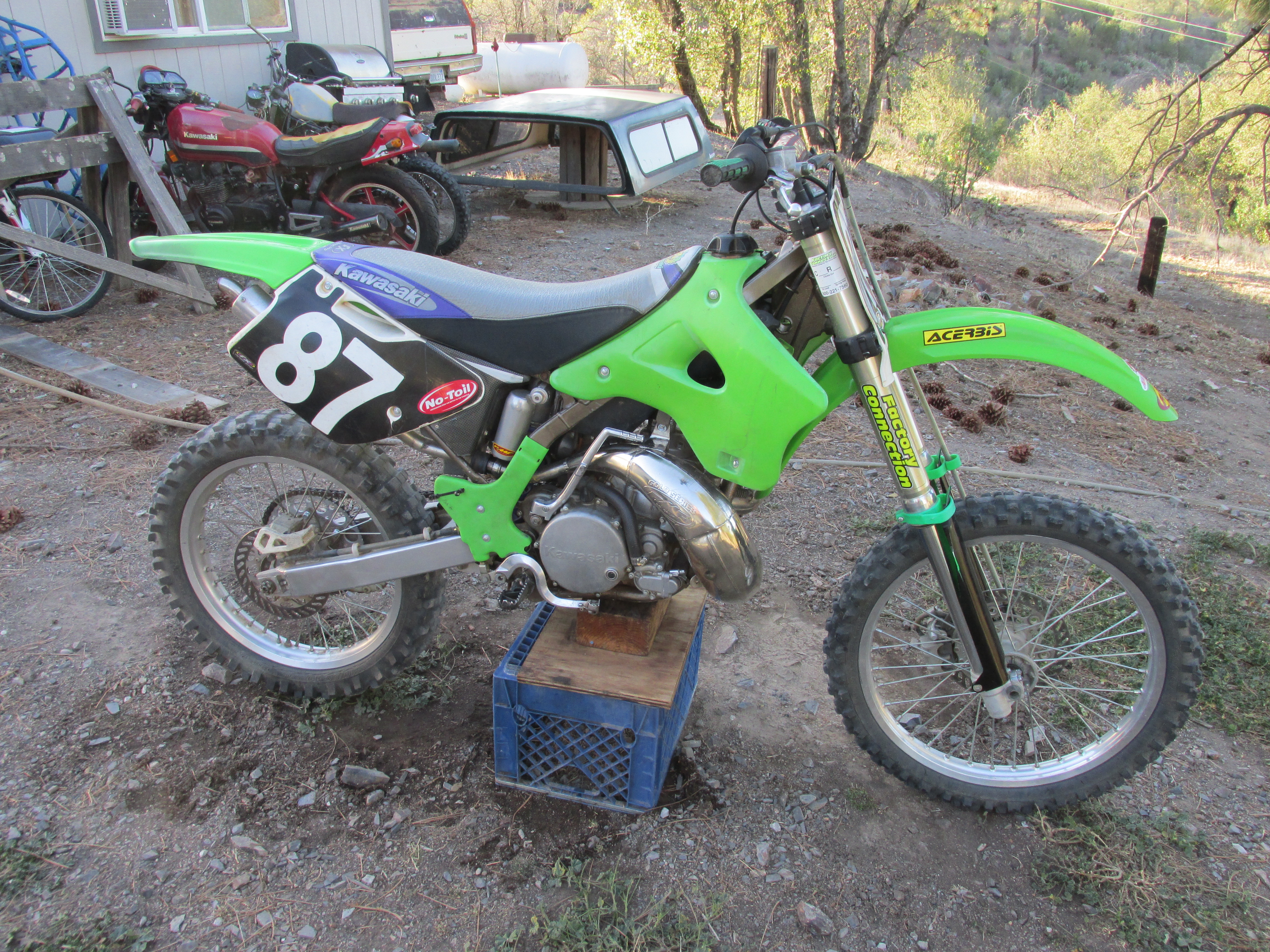 Slick's 95 KX250 - slick james187's Bike Check - Vital MX