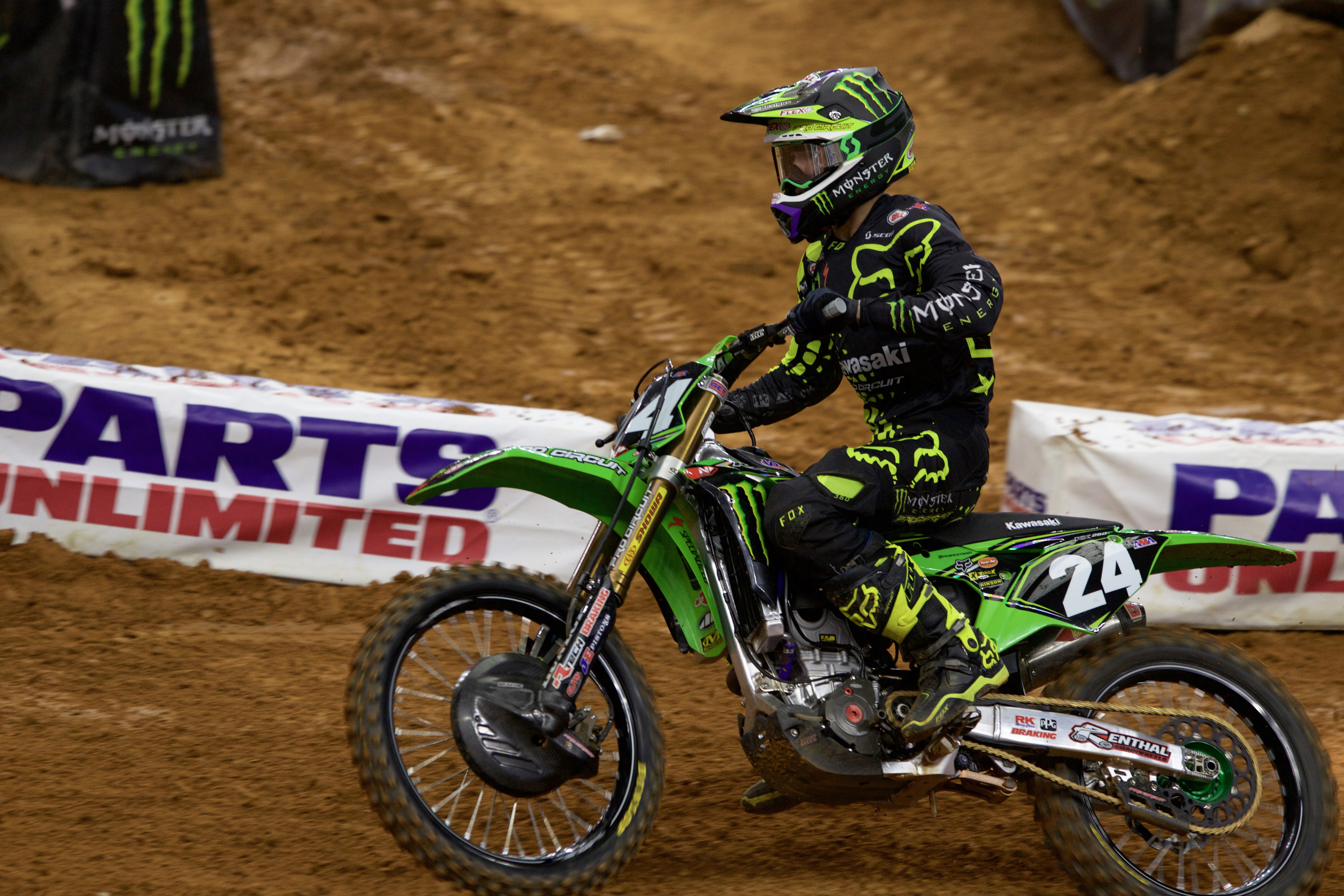 Austin Forkner - Views from the Stands - 2017 Arlington SX - Motocross ...