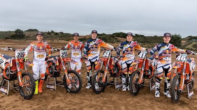 2016 Red Bull KTM MXGP Team Photoshoot - GD2 - Motocross Videos - Vital MX