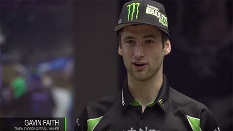 Gavin Faith Talks Tampa Arenacross - GD2 - Motocross Videos - Vital MX