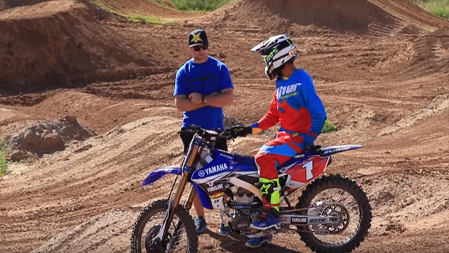 Sébastien Tortelli Rides Cooper Webb's YZ250F - GD2 - Motocross Videos ...