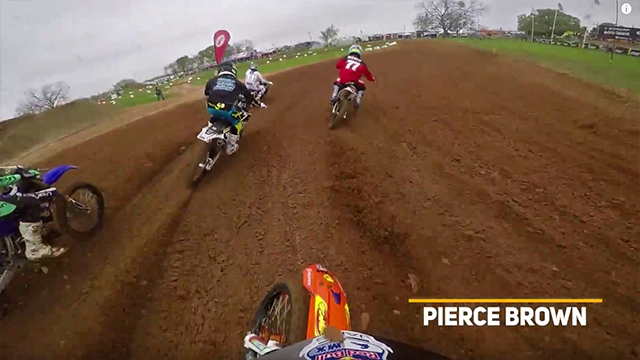 Onboard: Pierce Brown - Freestone - GD2 - Motocross Videos - Vital MX