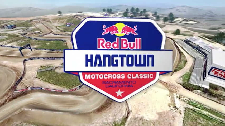 2018 Hangtown Motocross National - Animated Track Map - GD2 - Motocross ...