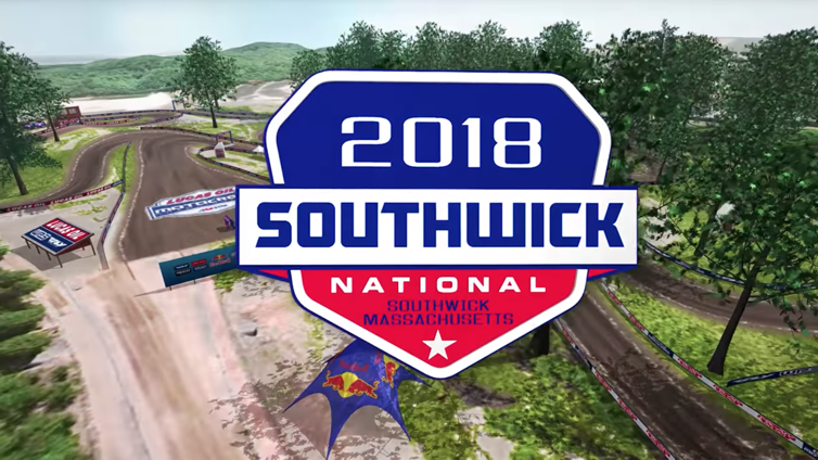 2018 Southwick Motocross National: Animated Track Map - GD2 - Motocross ...
