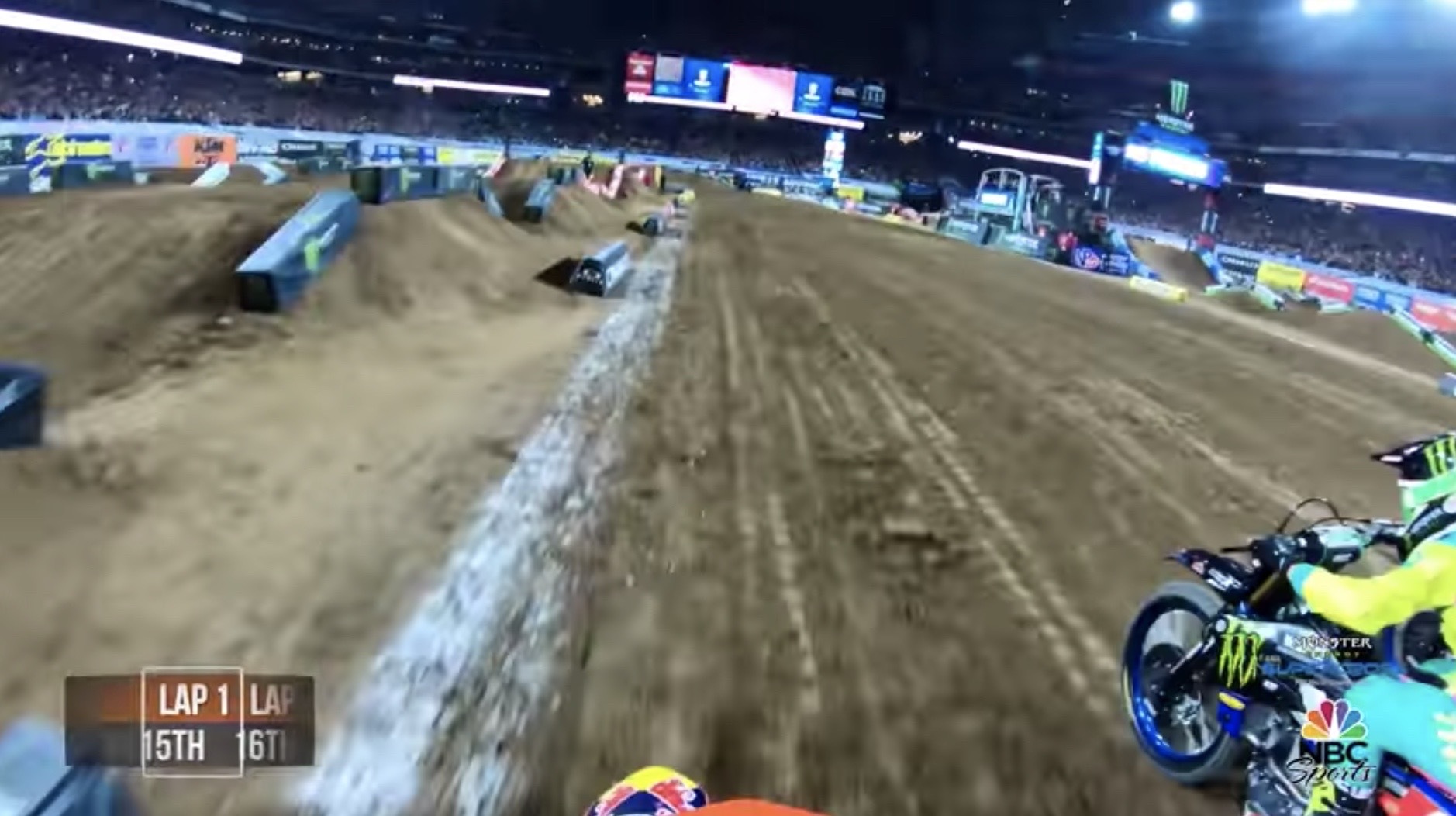 Onboard: Shane McElrath - 2019 Glendale Supercross - GD2 - Motocross ...