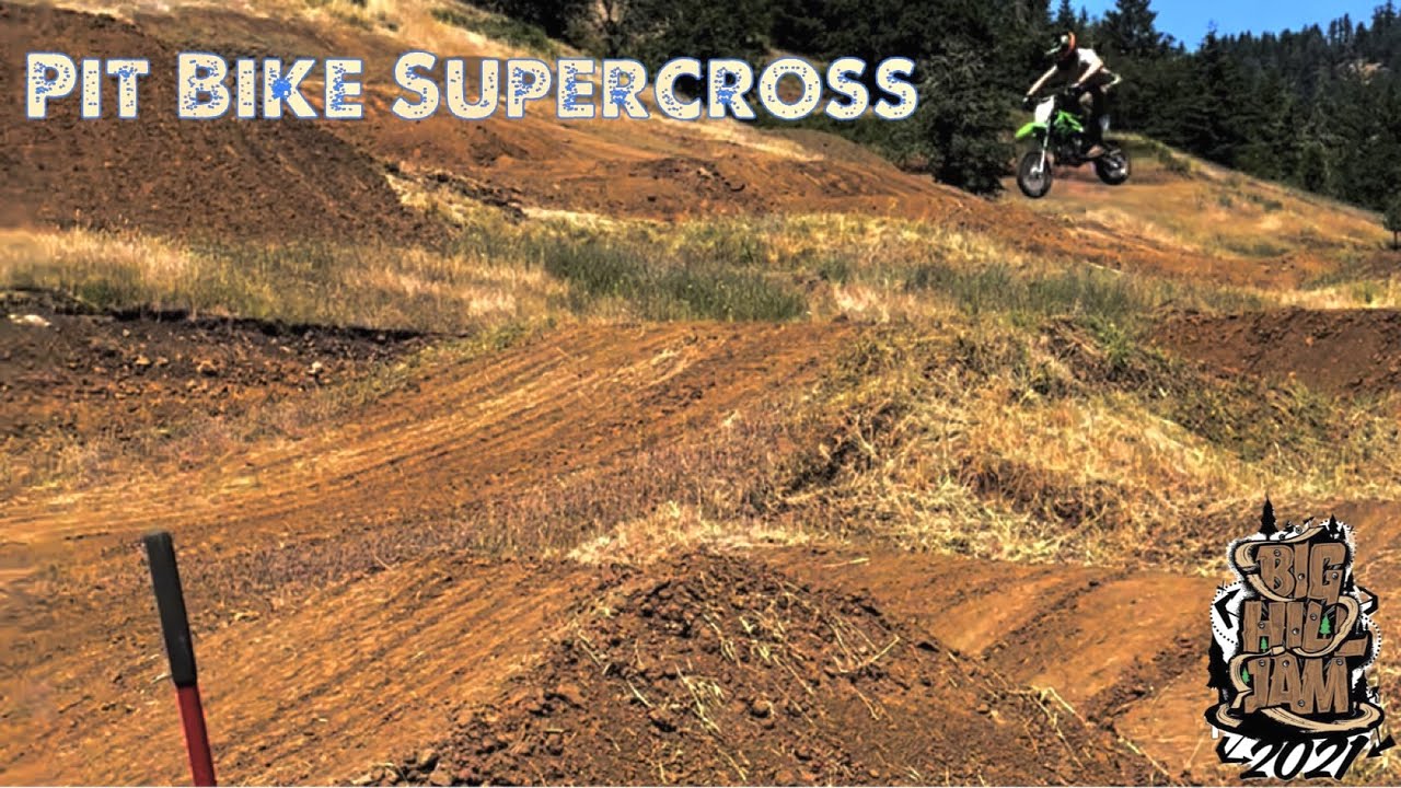 Onboard: Josh Hill - Testing Out the Big Hill Jam Pit Bike SX Track ...