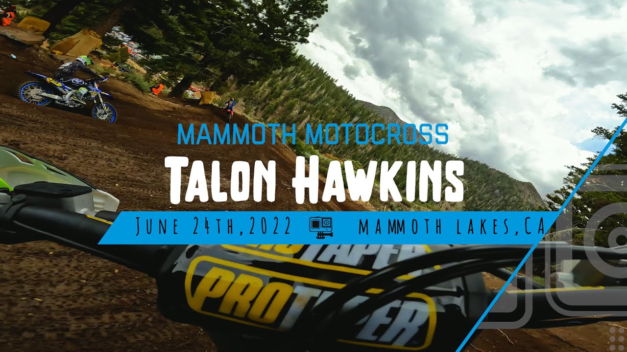 Onboard: Talon Hawkins - 2022 Mammoth Motocross - GD2 - Motocross ...