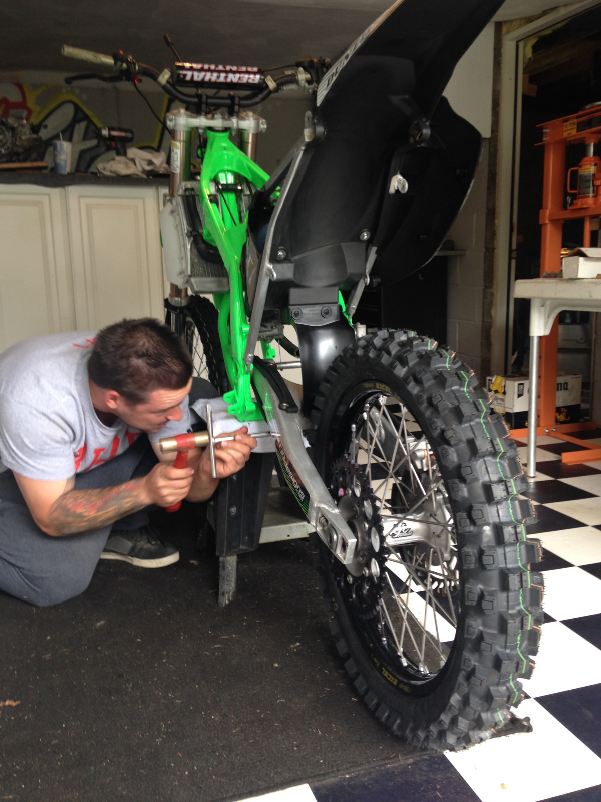 2003 kx 125 Factory Pro circuit JBR remake - Matty_JBR's Bike Check - Vital MX