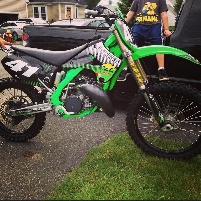 2003 kx 125 Factory Pro circuit JBR remake - Matty_JBR's Bike Check - Vital MX