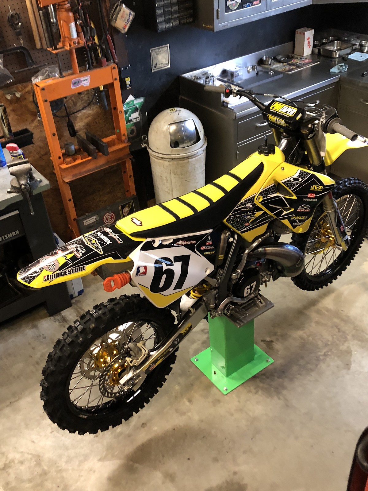 2008 Suzuki RM250 - wolfy0067's Bike Check - Vital MX