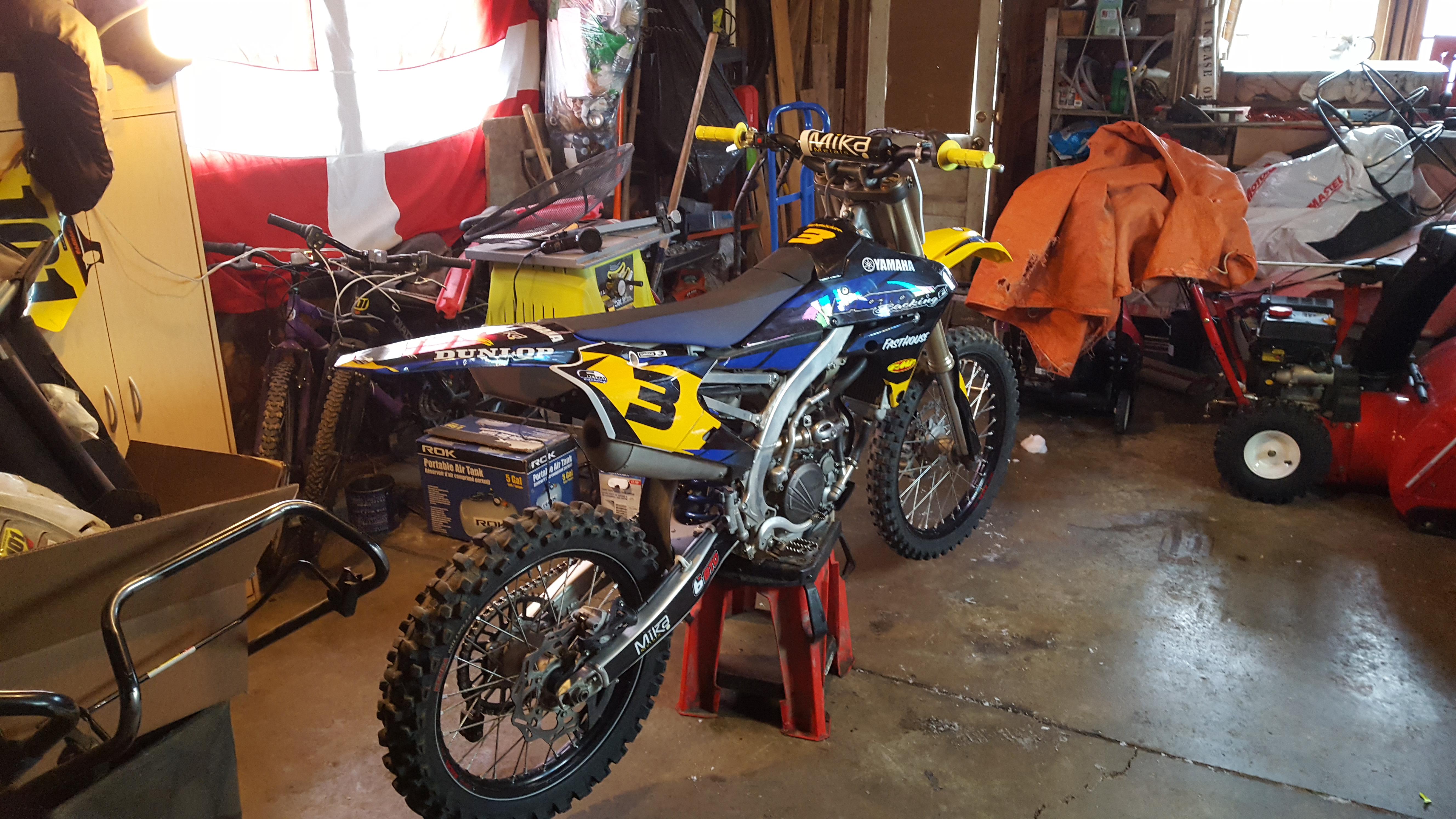 factory backing 2015 yz250f - hogkiller's Bike Check - Vital MX