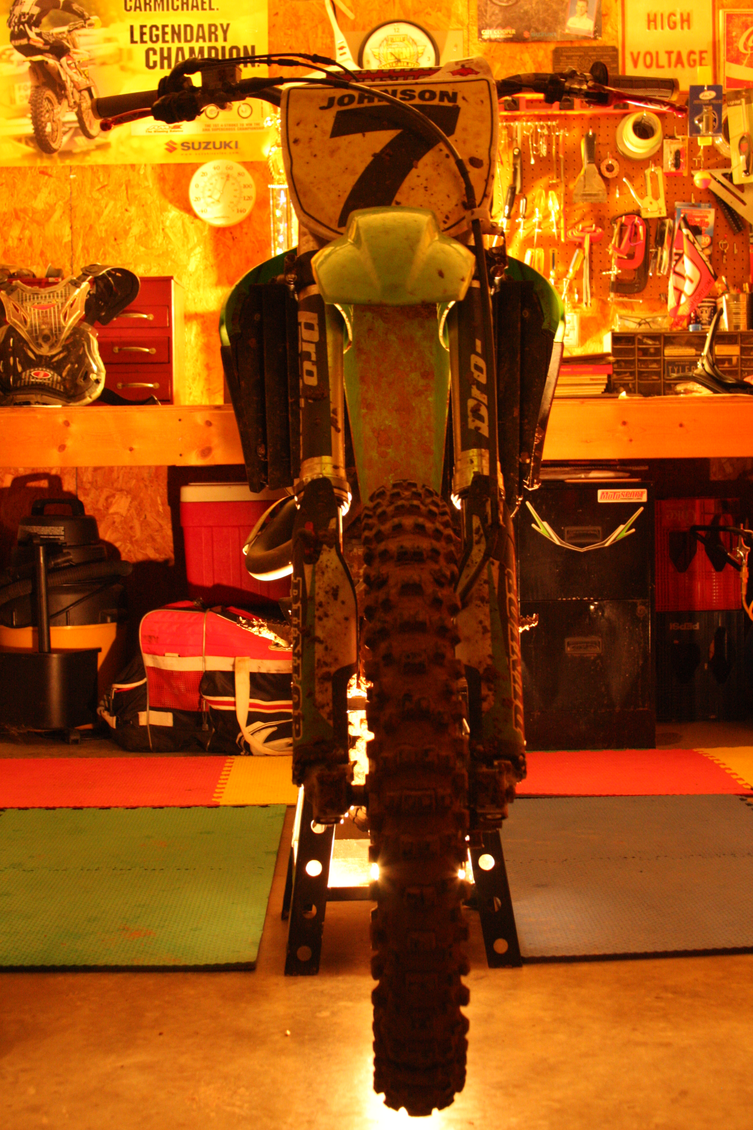 Sawblade's Kawasaki - Sawblade's Bike Check - Vital MX