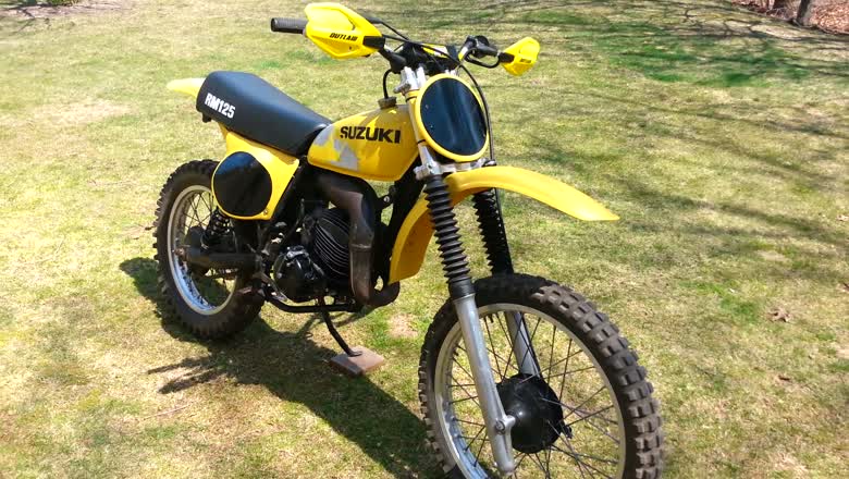 '77 Suzuki RM125B - narrowfarm - Motocross Videos - Vital MX