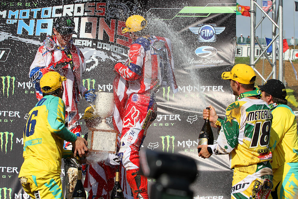 Celebration - MXoN Sunday Racing Pictures - Motocross Pictures - Vital MX