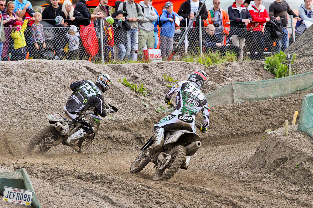 Charlier vs Osborne - Swedish GP, Sunday racing - Motocross Pictures ...