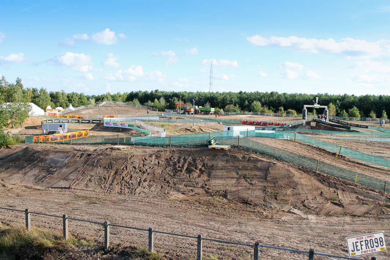Lommel track view - MXoN Friday Track Walk & Bikes - Motocross Pictures ...