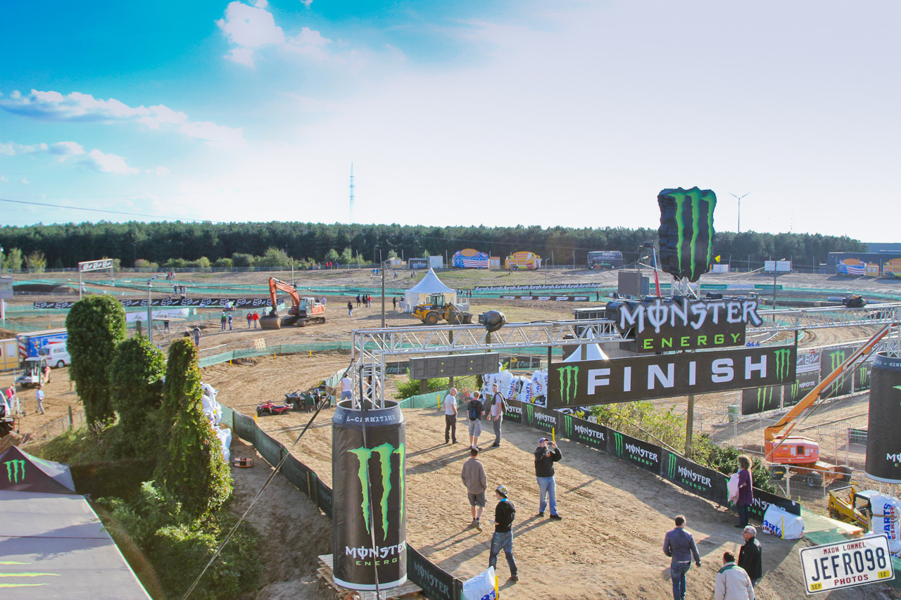 Lommel track view - MXoN Friday Track Walk & Bikes - Motocross Pictures ...