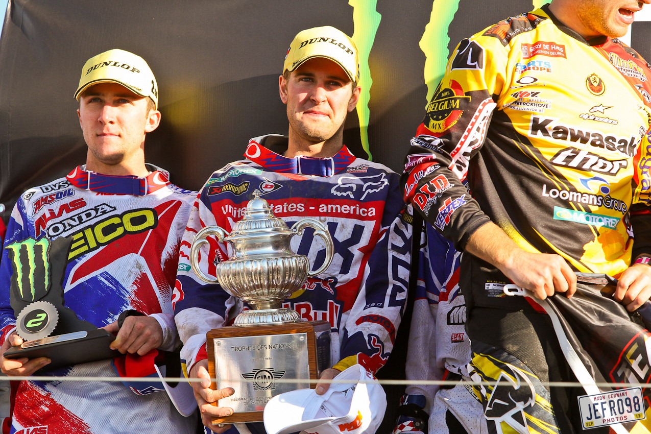 Team USA - MXoN Podium Photos - Motocross Pictures - Vital MX