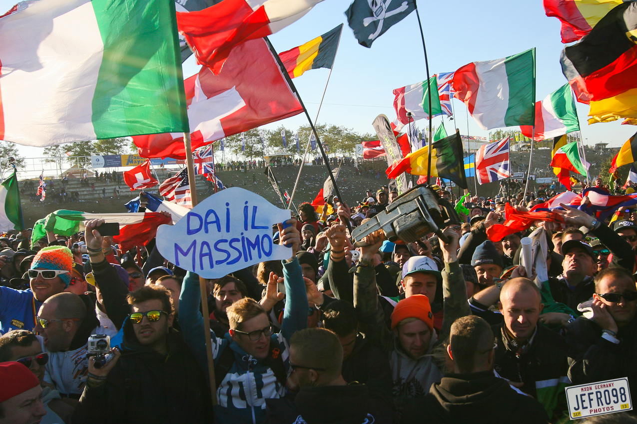 Crowd celebrations - MXoN Podium Photos - Motocross Pictures - Vital MX