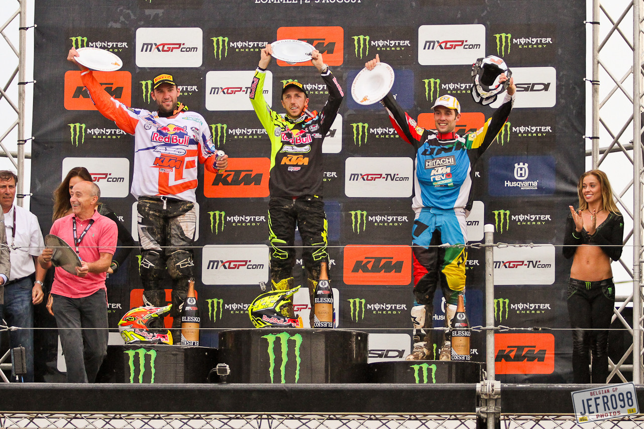 MXGP Podium - Photo Blast: MXGP of Belgium - Motocross Pictures - Vital MX