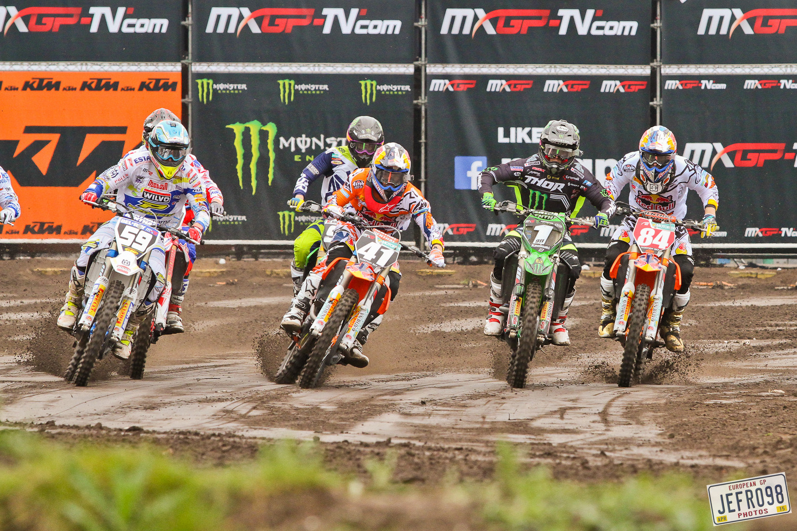 MX2 Start - Photo Blast: MXGP of Europe - Motocross Pictures - Vital MX