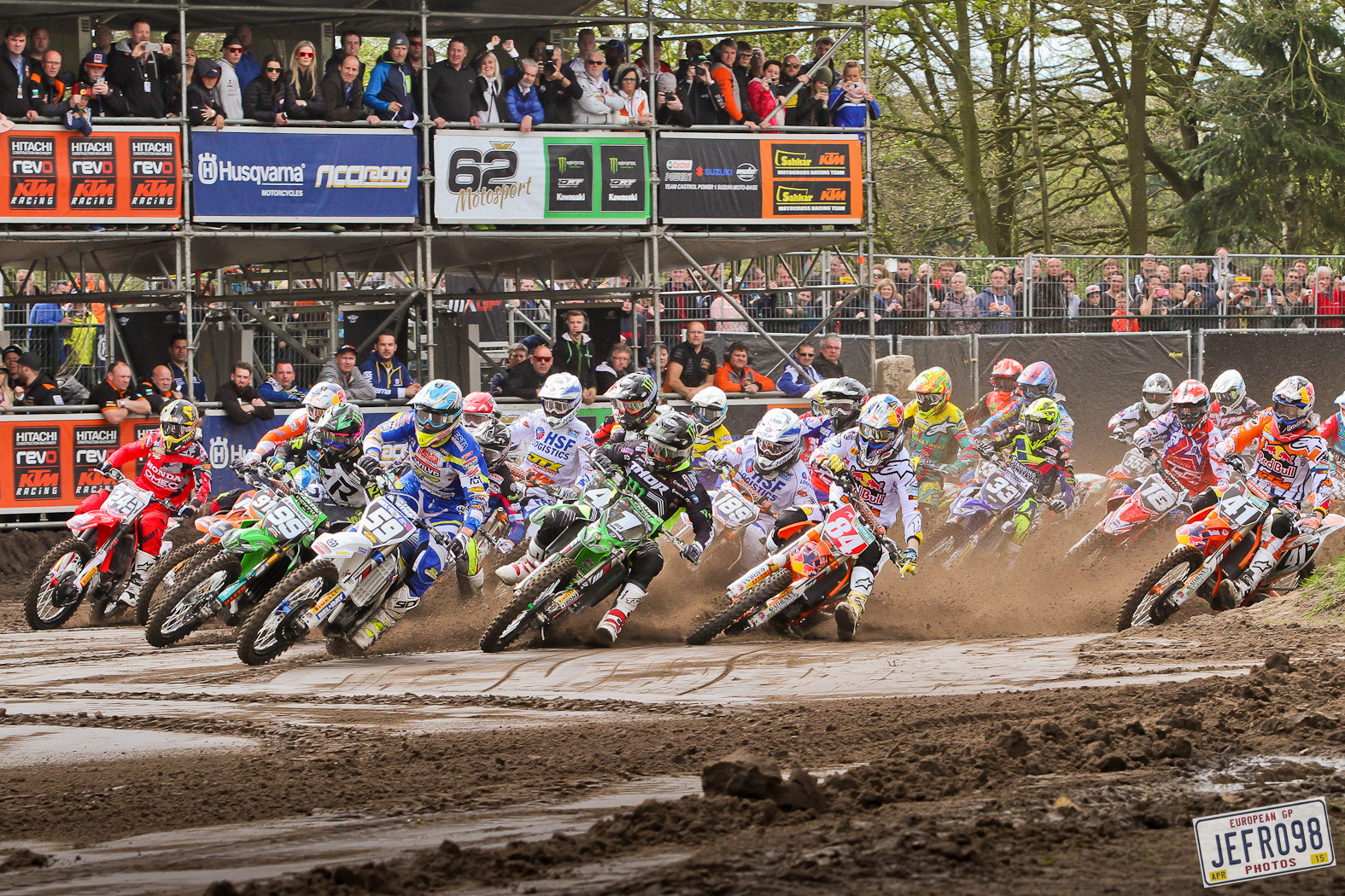 MX2 Start - Photo Blast: MXGP of Europe - Motocross Pictures - Vital MX