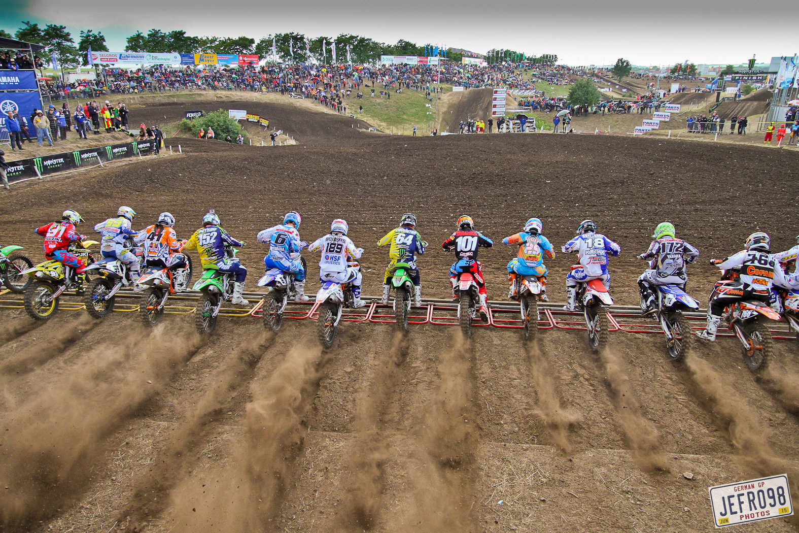 MX2 Start - Photo Blast: MXGP of Germany - Motocross Pictures - Vital MX
