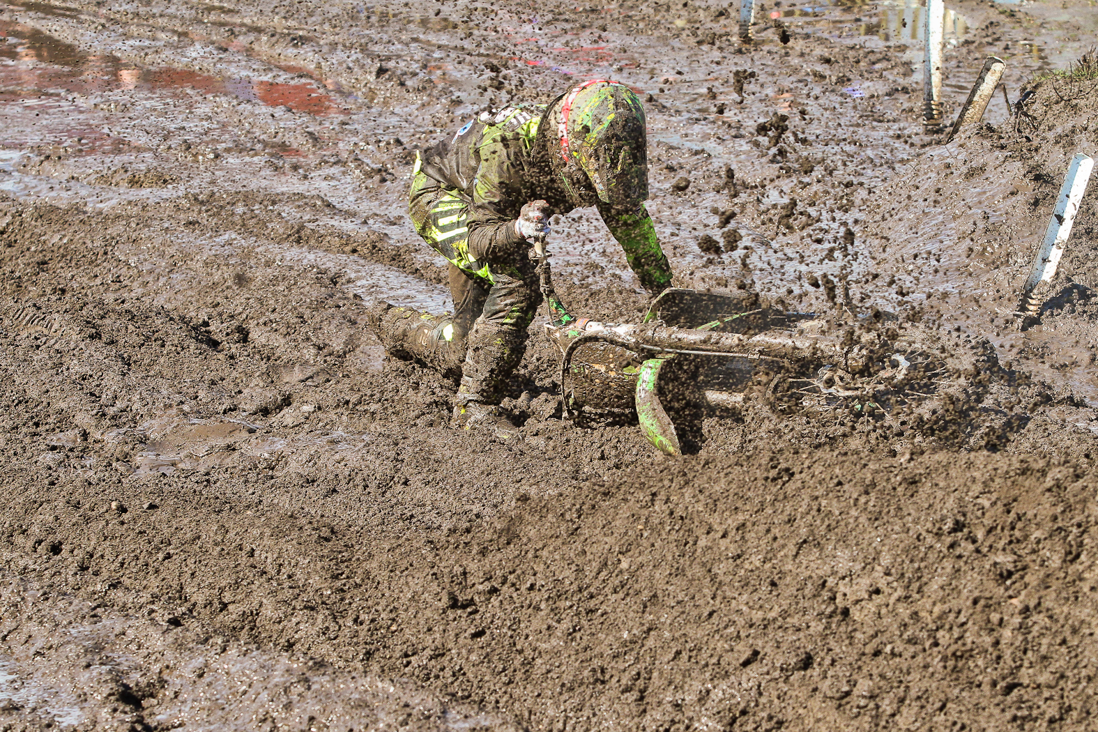 Mud troubles - Photo Blast: MXGP of Europe - Motocross Pictures - Vital MX