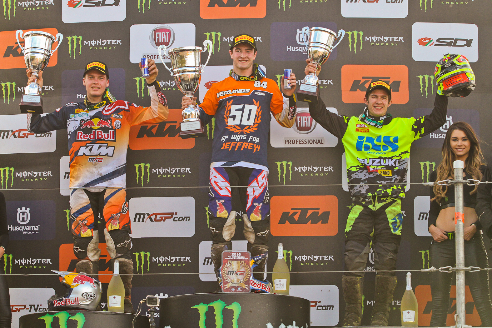 MX2 Podium - Photo Blast: MXGP of Europe - Motocross Pictures - Vital MX