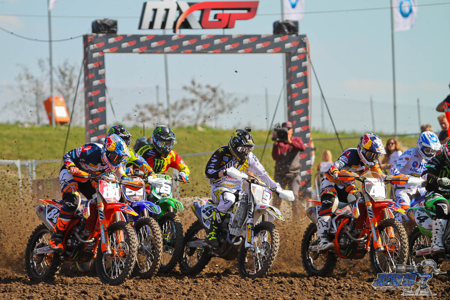 MX2 Start - Photo Blast: MXGP of Germany - Motocross Pictures - Vital MX