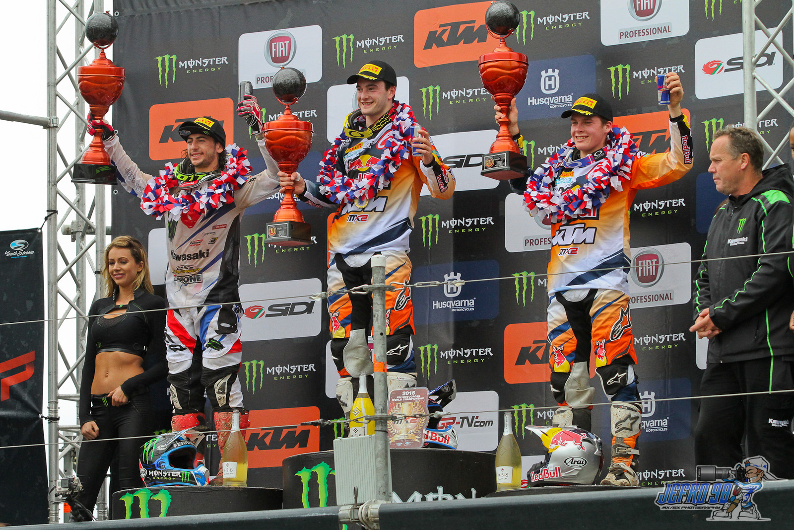 MX2 Podium - Photo Gallery: MXGP of Great Britain - Motocross Pictures ...