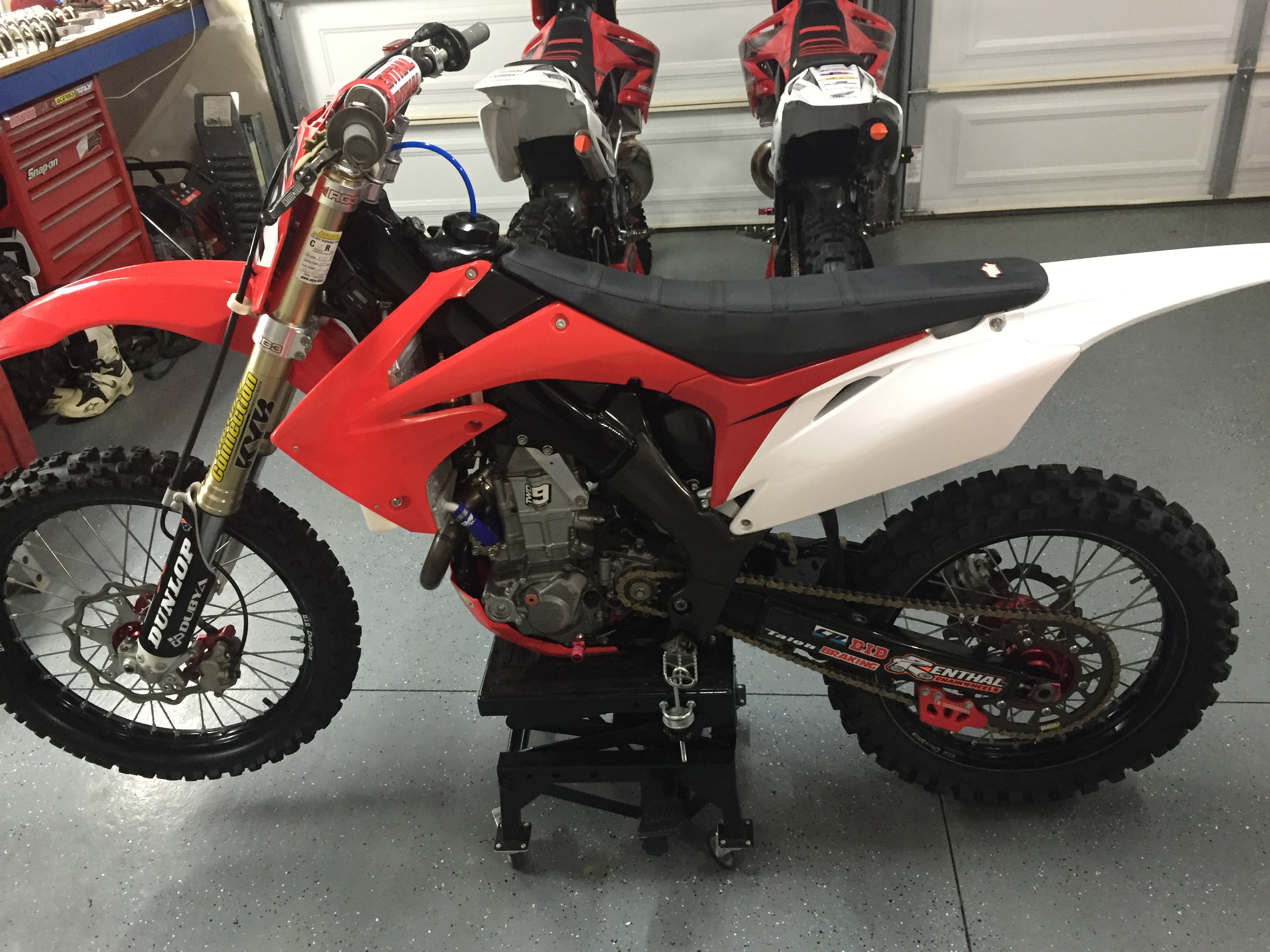 Black frame 2012 CRF450R - Rider_122's Bike Check - Vital MX