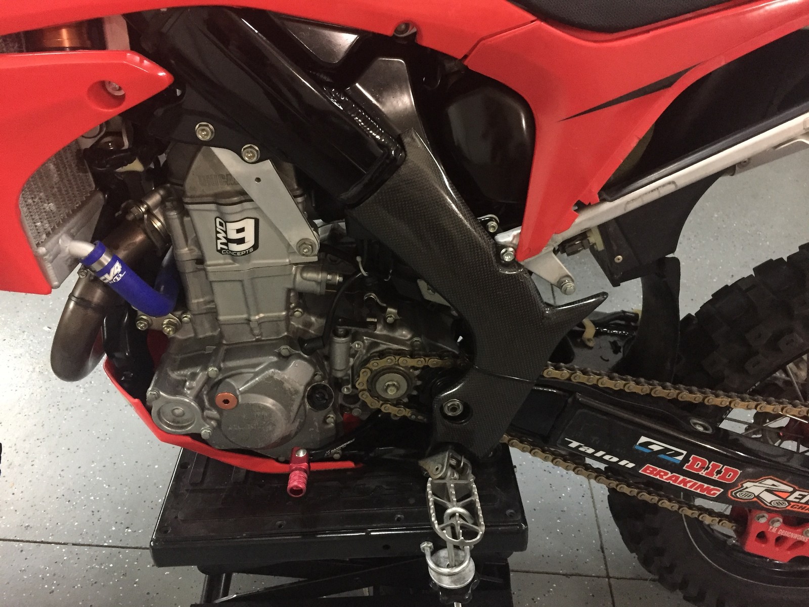 Black frame 2012 CRF450R - Rider_122's Bike Check - Vital MX