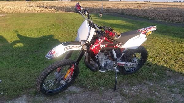 2009 Husqvarna WR300 - Brocstar554's Bike Check - Vital MX