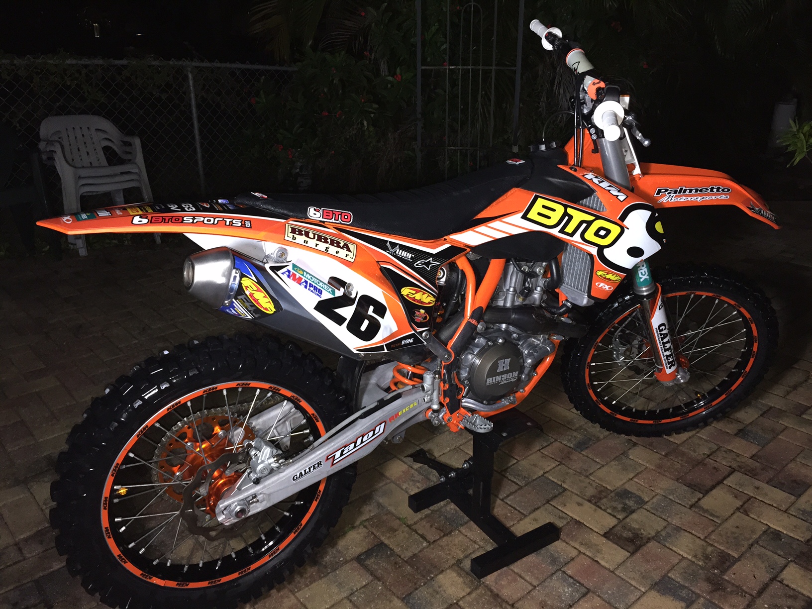 bto ktm 450 - chrisjones100's Bike Check - Vital MX