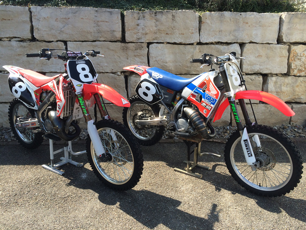 193 lbs / 87,5 Kilo CR 125 AF - Nino Fenaroli - luckynino's Bike Check ...