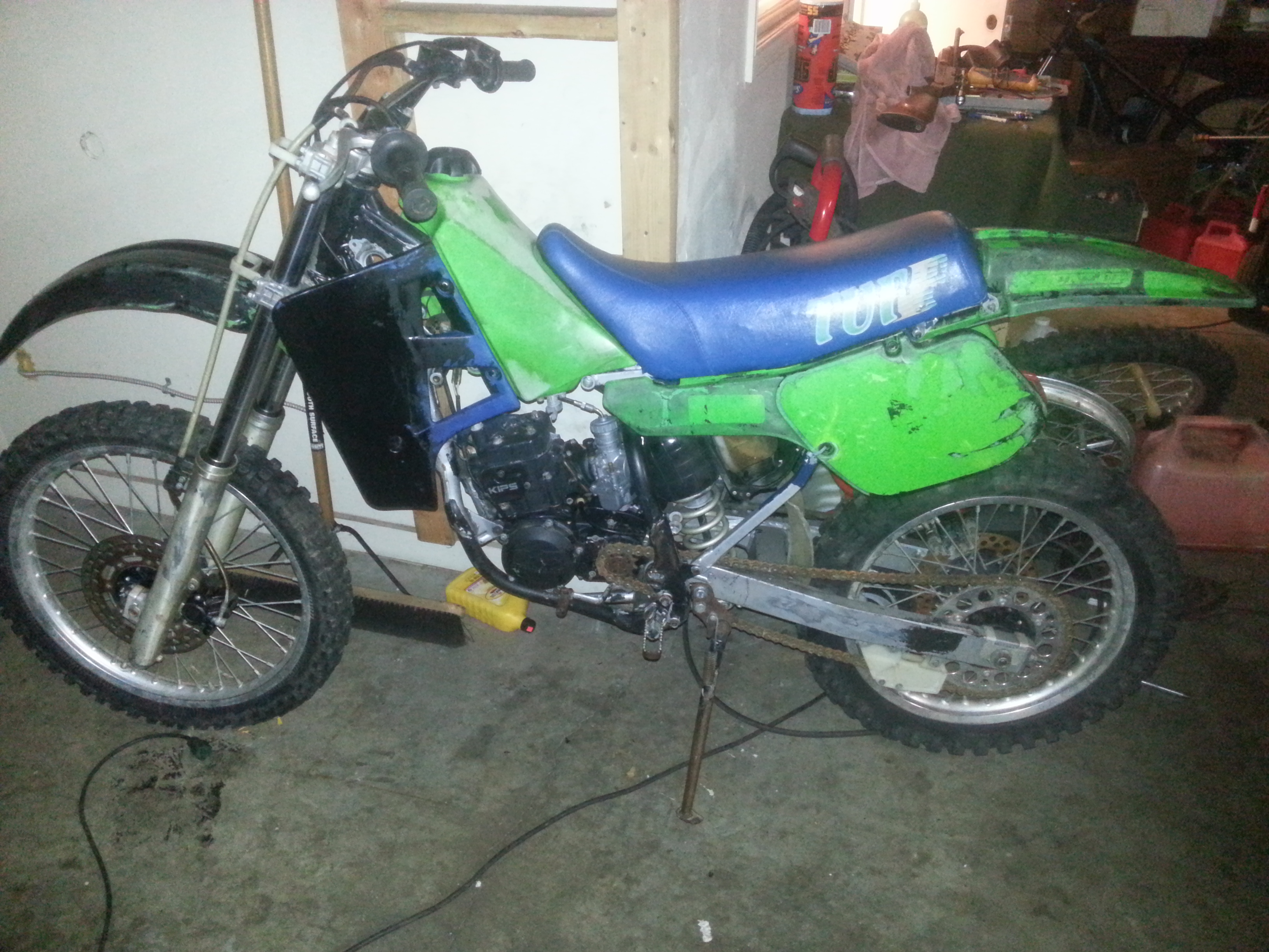 87 KX125 TUF Racing Bike - jamesharper - Motocross Pictures - Vital MX