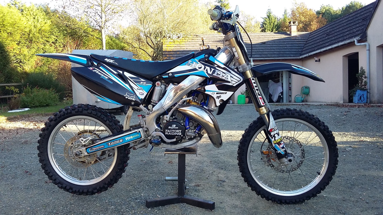 French HONDA CR 125 R - 2004 - Works - Kiksystem's Bike Check - Vital MX
