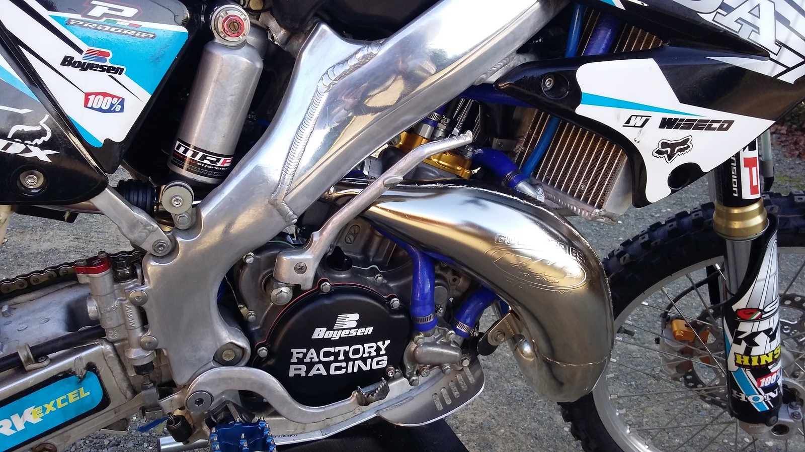 French HONDA CR 125 R - 2004 - Works - Kiksystem's Bike Check - Vital MX