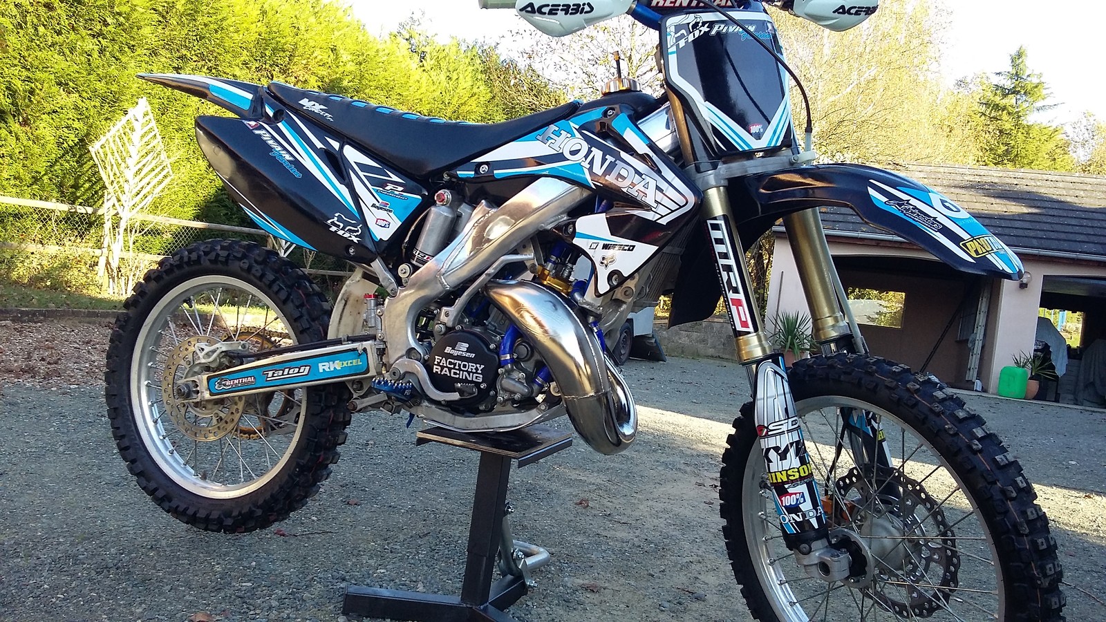 French HONDA CR 125 R - 2004 - Works - Kiksystem's Bike Check - Vital MX