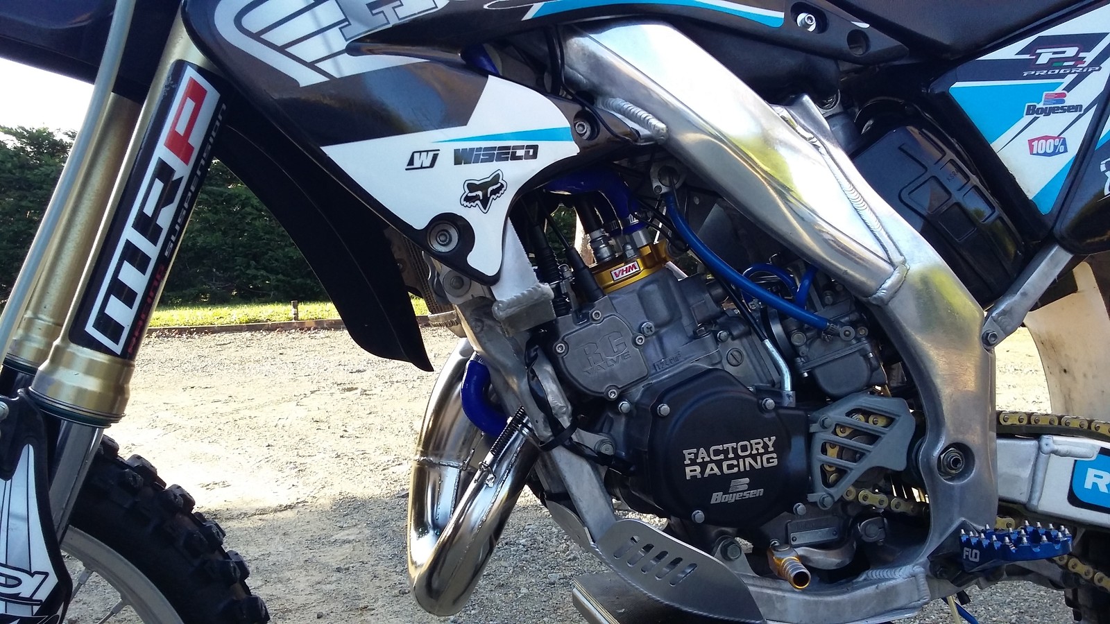 French HONDA CR 125 R - 2004 - Works - Kiksystem's Bike Check - Vital MX