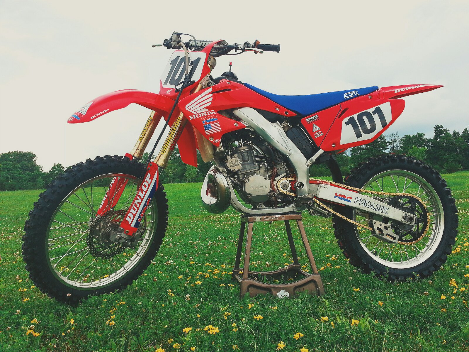 rp101's 2002 CR250R -1985 Inspired Retro Build - rp101's Bike Check ...