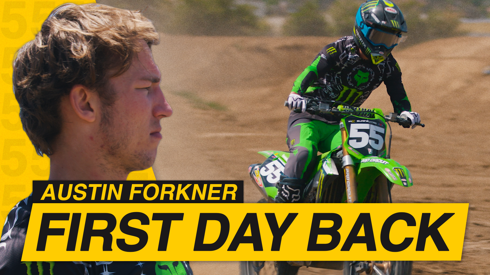 Austin Forkner Returns To Riding | Vital MX Video - Motocross Videos ...